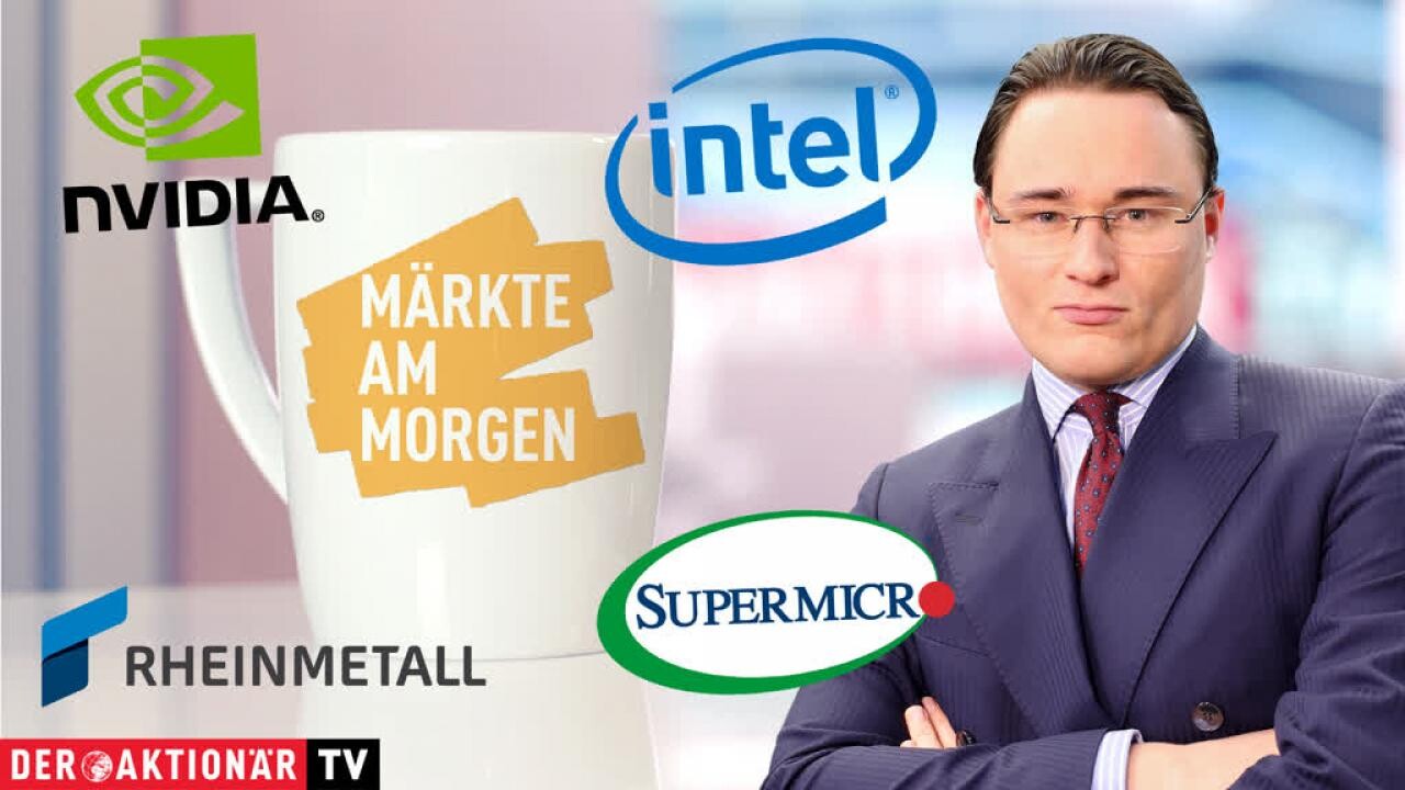 Märkte am Morgen: DAX wenig bewegt erwartet - Intel, Nvidia, Super ...
