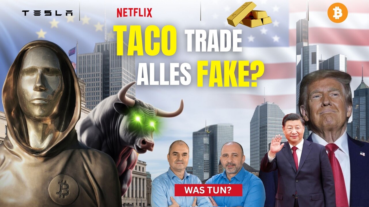 Uptober? Bitcoin zieht an! Tesla, Netflix, Gold in der Analyse - DER ...