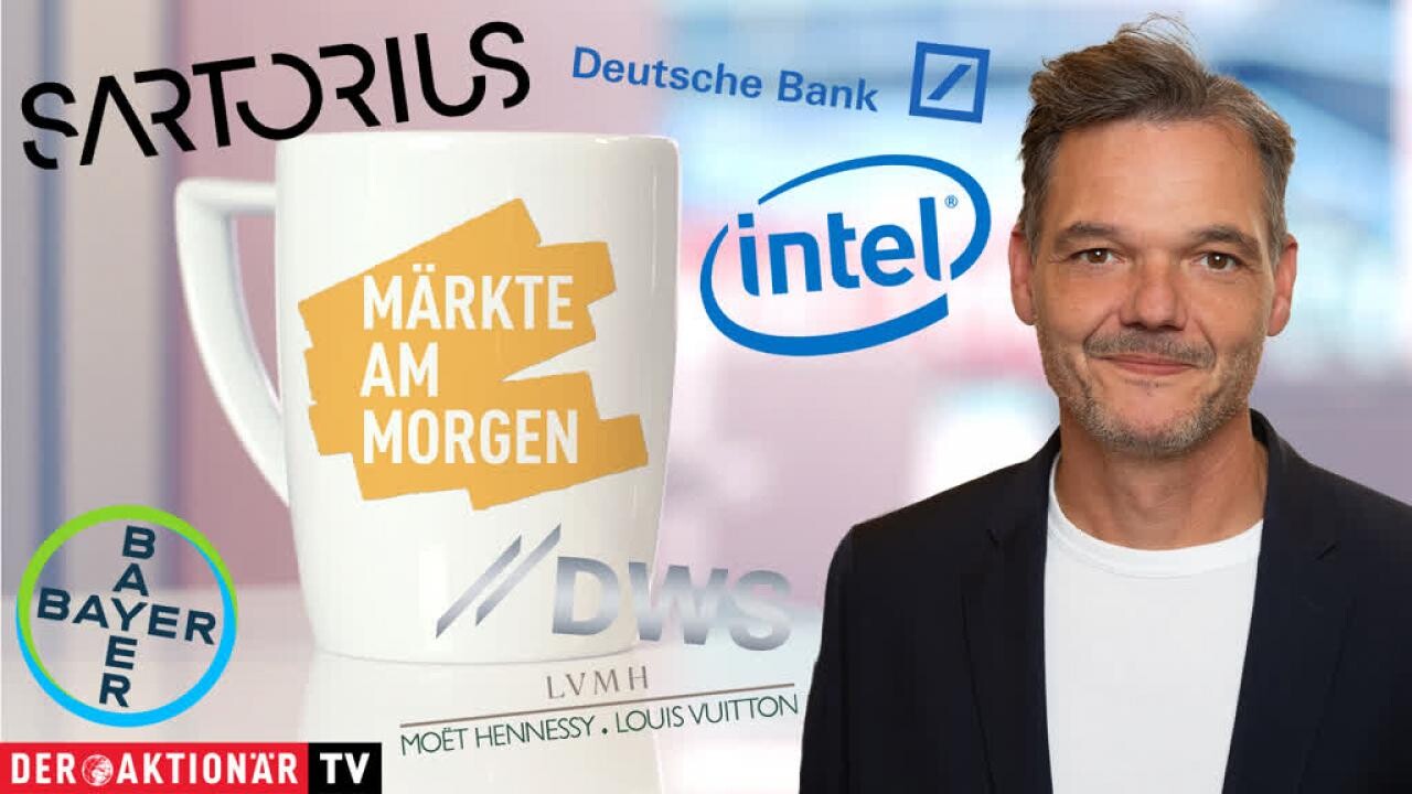 Märkte am Morgen: DAX leicht schwächer erwartet - Intel, Bayer ...