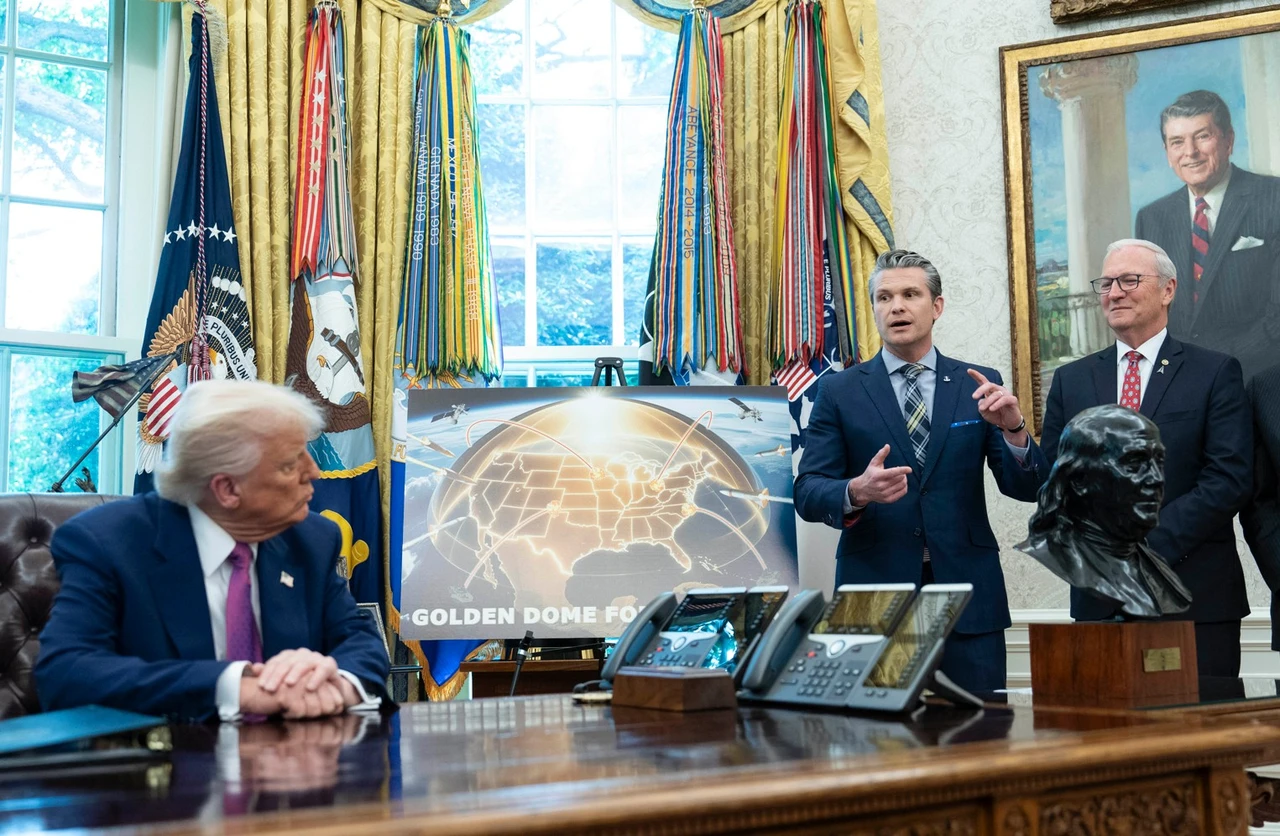 Golden Dome: Trump will Mega-Milliarden-Raketenabwehr-Schirm im Weltraum – diese Aktien ...