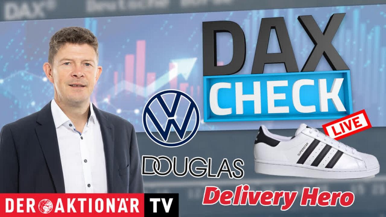 DAX-Check LIVE: Adidas, Commerzbank, Delivery Hero, Douglas, Infineon, RWE, Siemens Energy ...